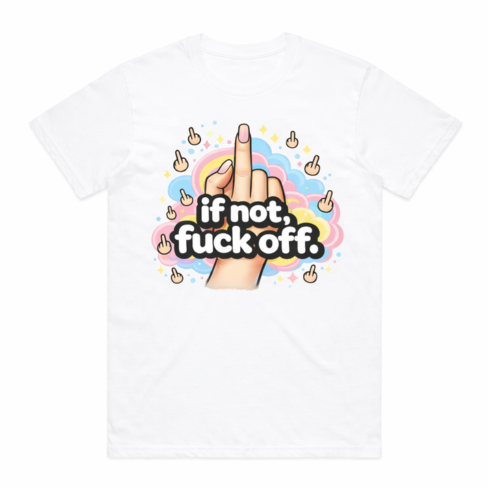 The If Not Tee White (Pre-Order Now) – Jodie Dukes